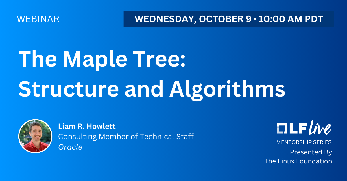 The Maple Tree: Structure and Algorithms